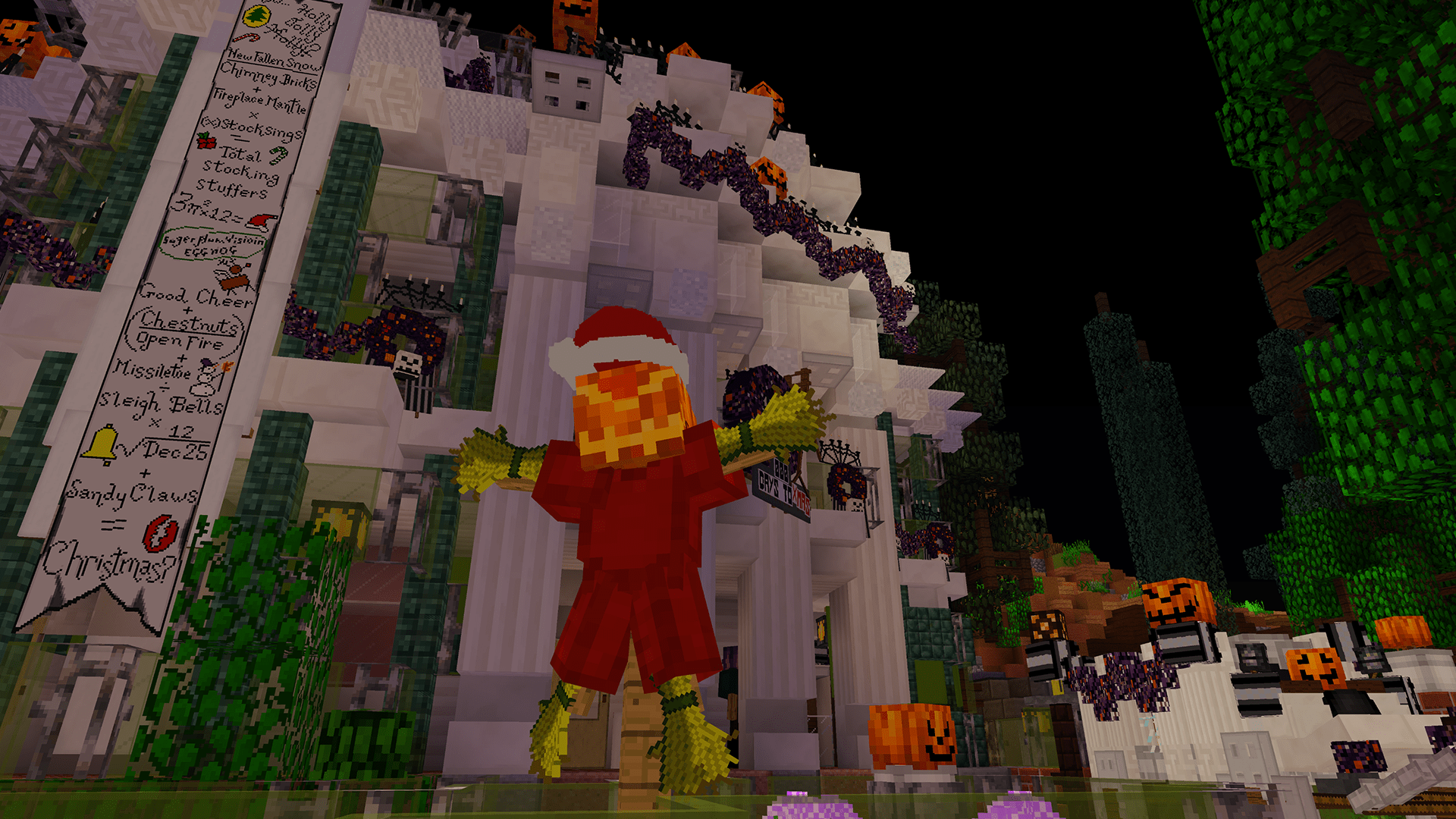 Minecraft Haunted Mansion Disneyland